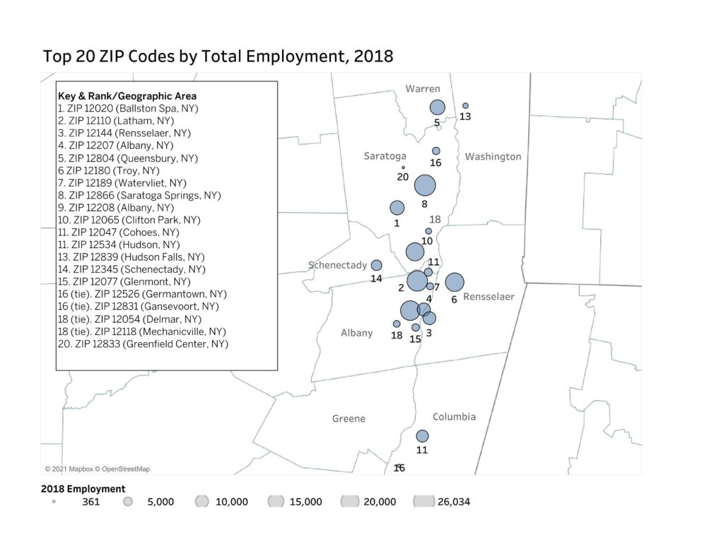These are the Capital Regions hottest ZIP Codes for Employer Growth ...